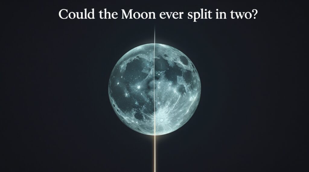Could the Moon Ever Split in Two? – Konsu Menlistrik
